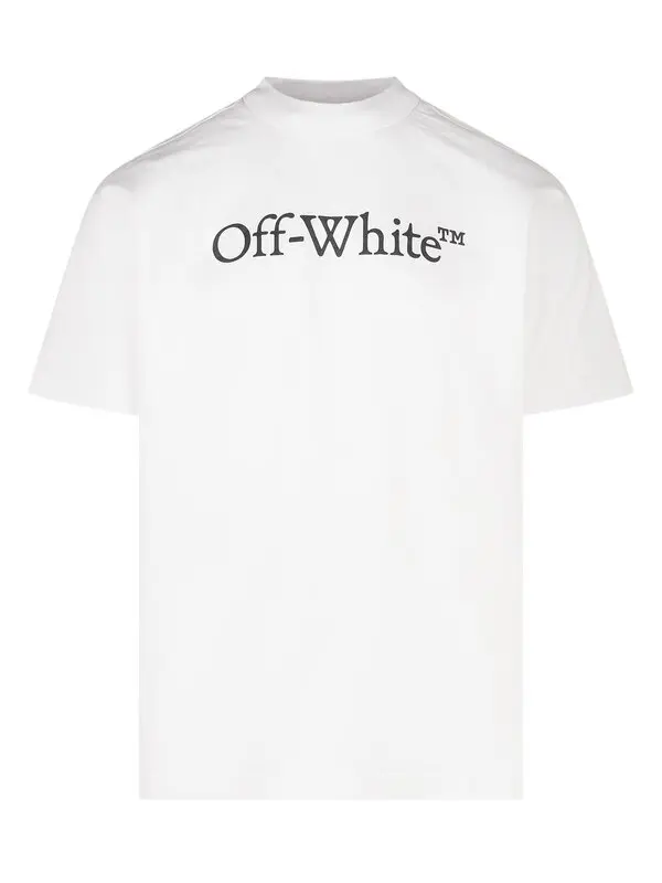 Off-White Big Logo Regular T-shirt - White-black