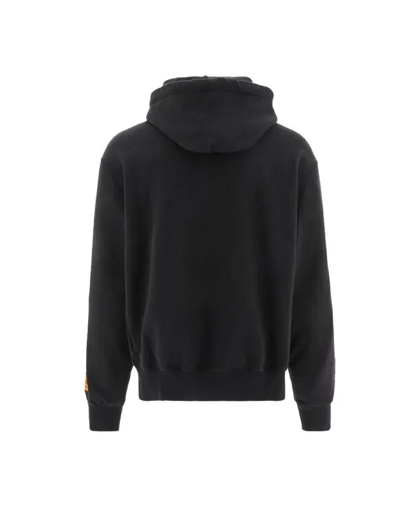 Heron Preston Graphic Printed Drawstring Hoodie