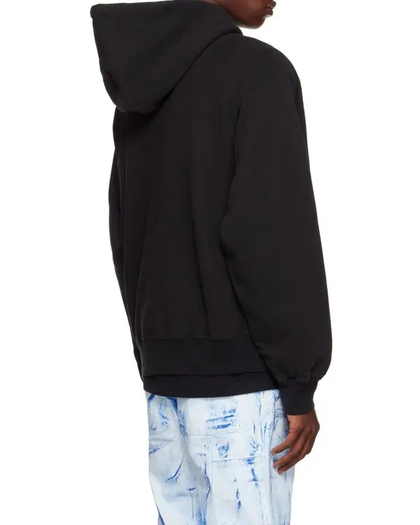 Heron Preston Graphic Printed Drawstring Hoodie