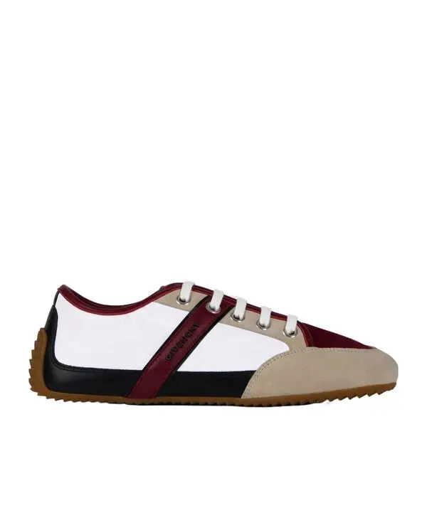 Givenchy Slim Sneakers In Nylon And Suede - No
