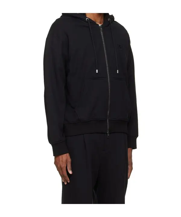 WOOYOUNGMI Zip-up Hoodie With Drawstring Hood
