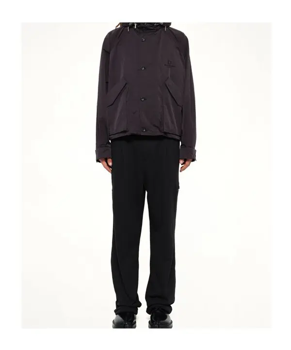 WOOYOUNGMI Hooded Double-pocket Jacket