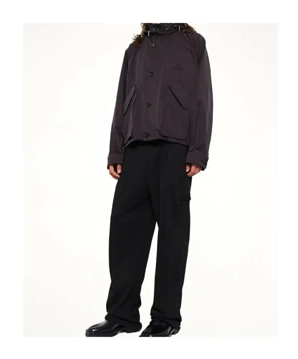 WOOYOUNGMI Hooded Double-pocket Jacket