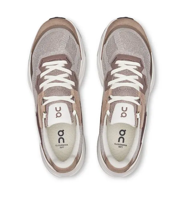 On Cloudnova Rift Sneakers - Fog/ash