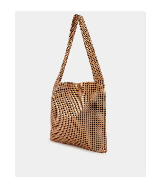Rabanne Pixel Chainmail Tote Bag