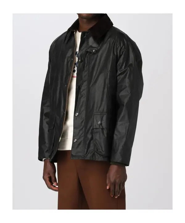 Barbour Waxjacket With Corduroy Collar