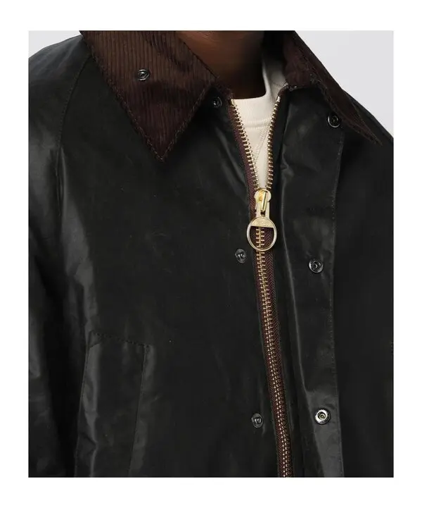 Barbour Waxjacket With Corduroy Collar