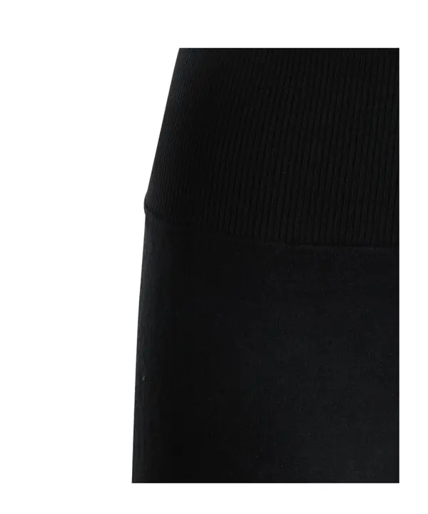 THOM KROM Ribbed Knit Skirt