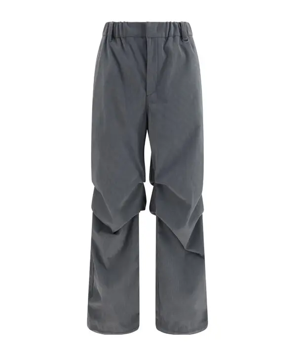 Herno Pleated Casual Trousers - Black