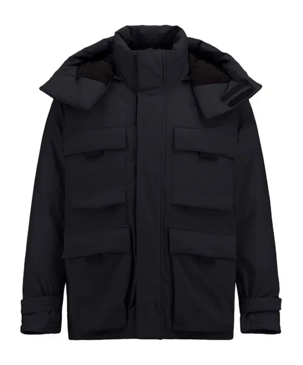 Herno Hooded Padded Ski Jacket - Black