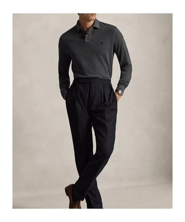 Polo Ralph Lauren Custom Slim Fit Mesh Polo Shirt