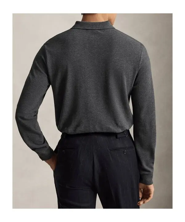 Polo Ralph Lauren Custom Slim Fit Mesh Polo Shirt