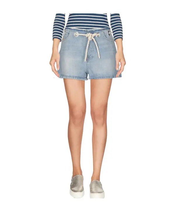 DIESEL® Light Wash Denim Shorts - Blue