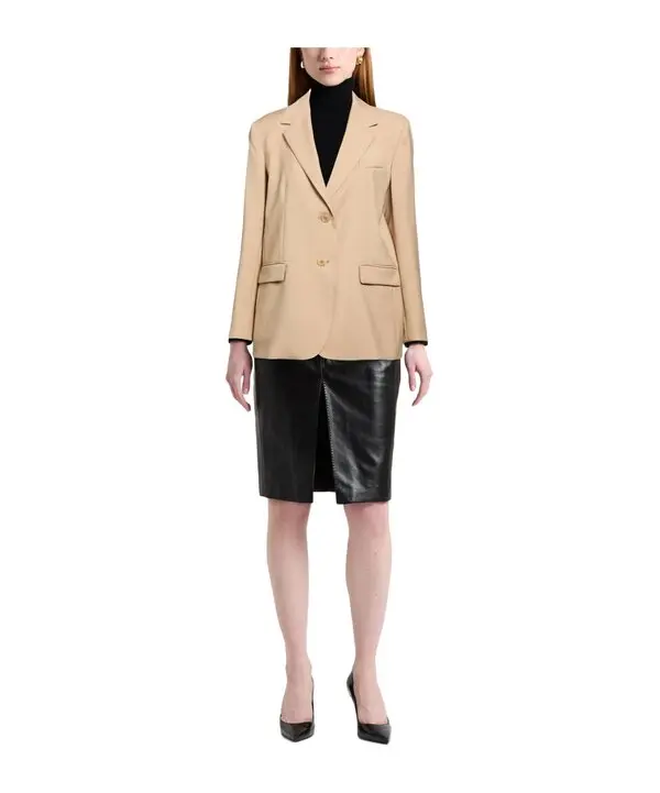 Max Mara Wool Blazer - Sand