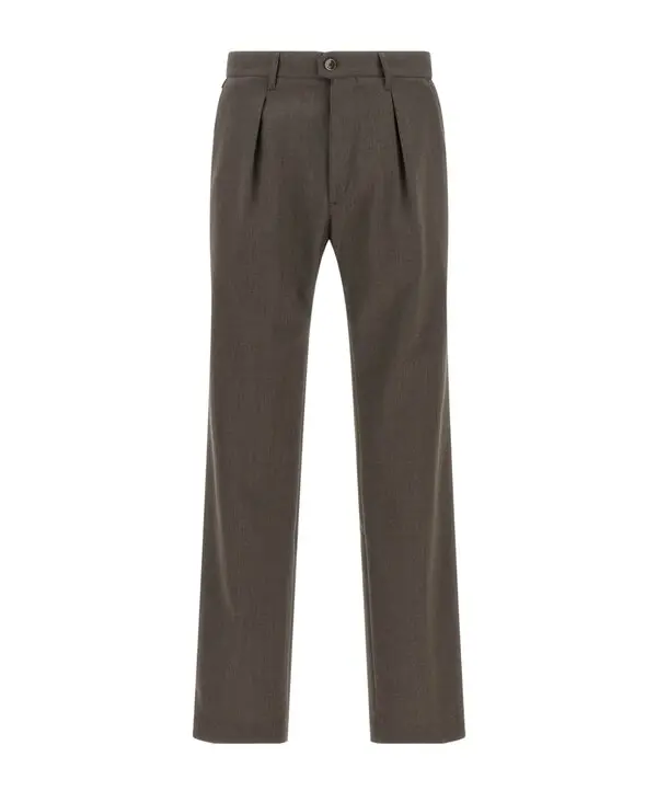 Incotex Straight-leg Casual Trousers - Brown