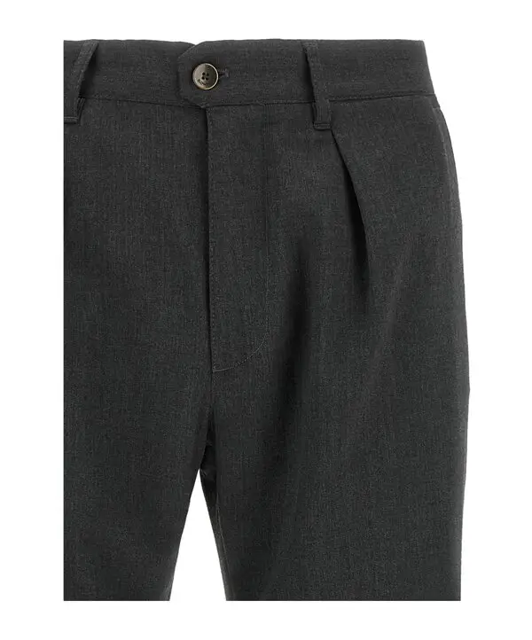 Incotex Tailored Straight-leg Wool Blend Trousers