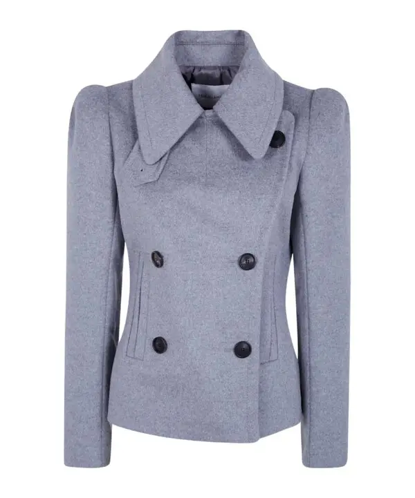 7 For All Mankind Widelapel Doublebreasted Jacket - Grey