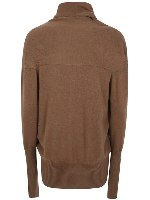 7 For All Mankind Wrapdraped Knit Top