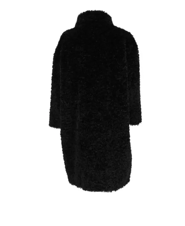 Herno Shearling-effect Textured Coat