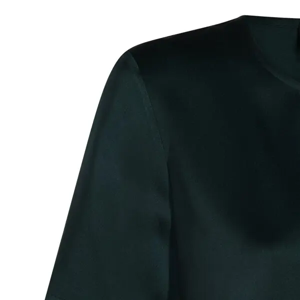 Antonelli Firenze Crew Neck Satin Short-sleeved T-shirt
