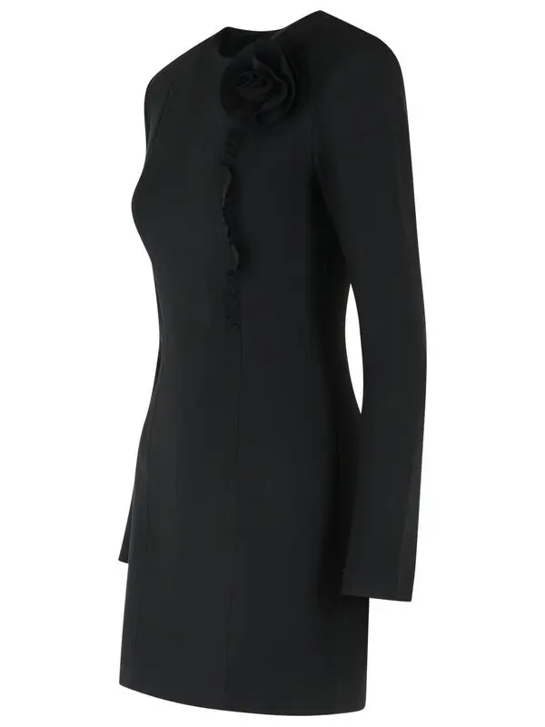 ROTATE BY BIRGER CHRISTENSEN Crêpe Mini Dress With Floral Detail