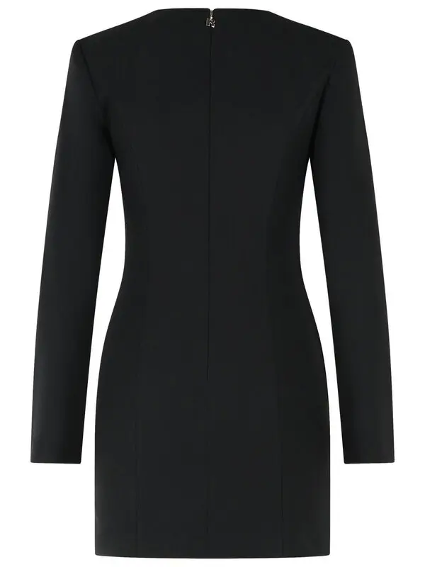 ROTATE BY BIRGER CHRISTENSEN Crêpe Mini Dress With Floral Detail