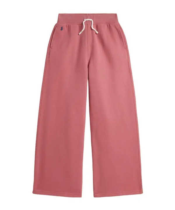 Polo Ralph Lauren Wide-leg Drawstring Sweatpants With Pony Embroidery