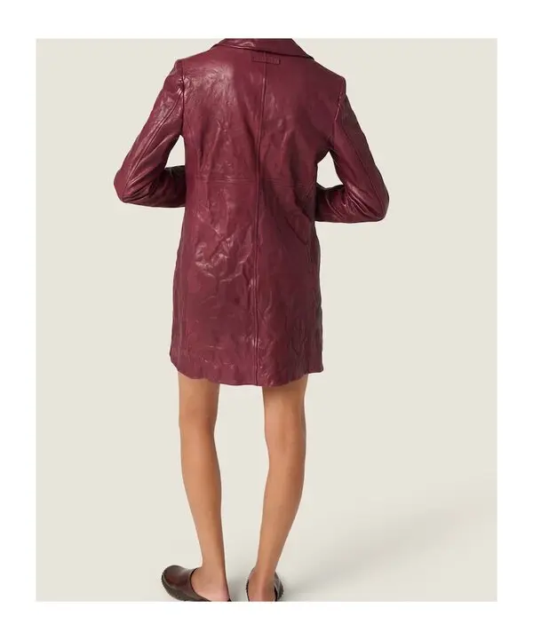 Miu Miu Leather Coat