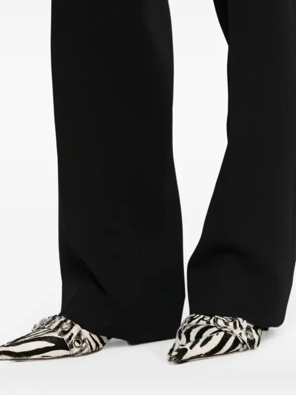 TWINSET Wide-leg Trousers With Permanent Creases
