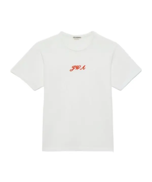 J.W.ANDERSON J.w. Anderson Embroidered T-shirt - White