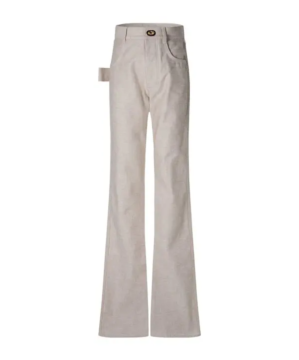 Bottega Veneta High-waisted Flared Trousers - No