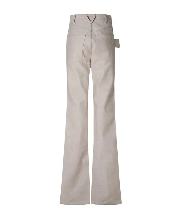 Bottega Veneta High-waisted Flared Trousers