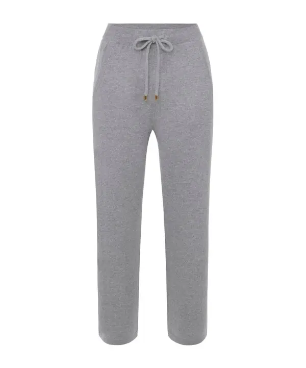Elisabetta Franchi Knit Trousers - Grey