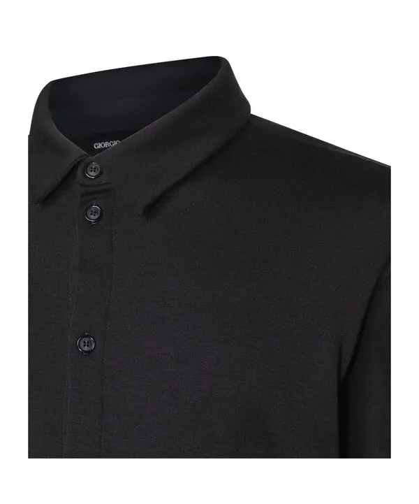 Giorgio Armani Buttoned Straight Hem Shirt