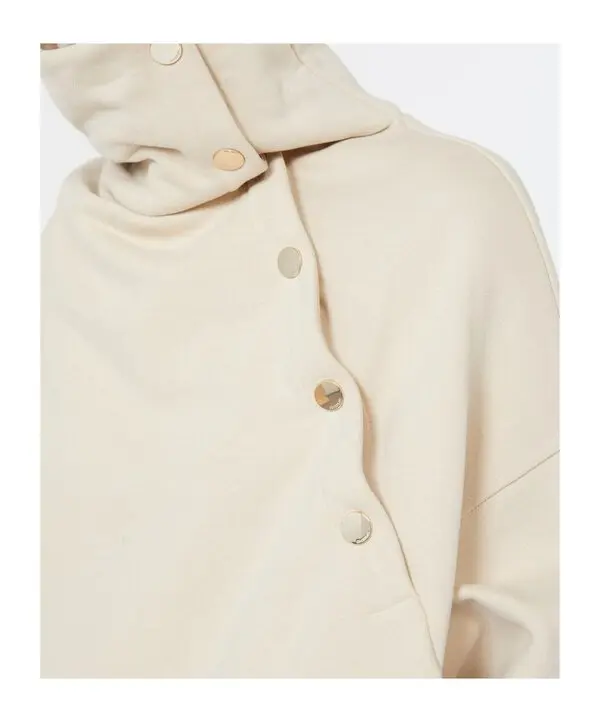 Sportmax Long Sleeve High Neck Sweatshirt