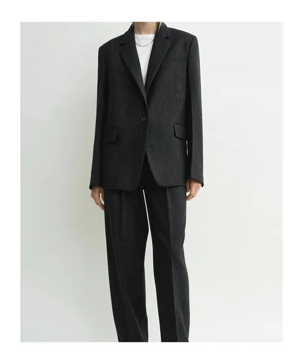 TOTEME Lapel Long-sleeved Suit Jacket