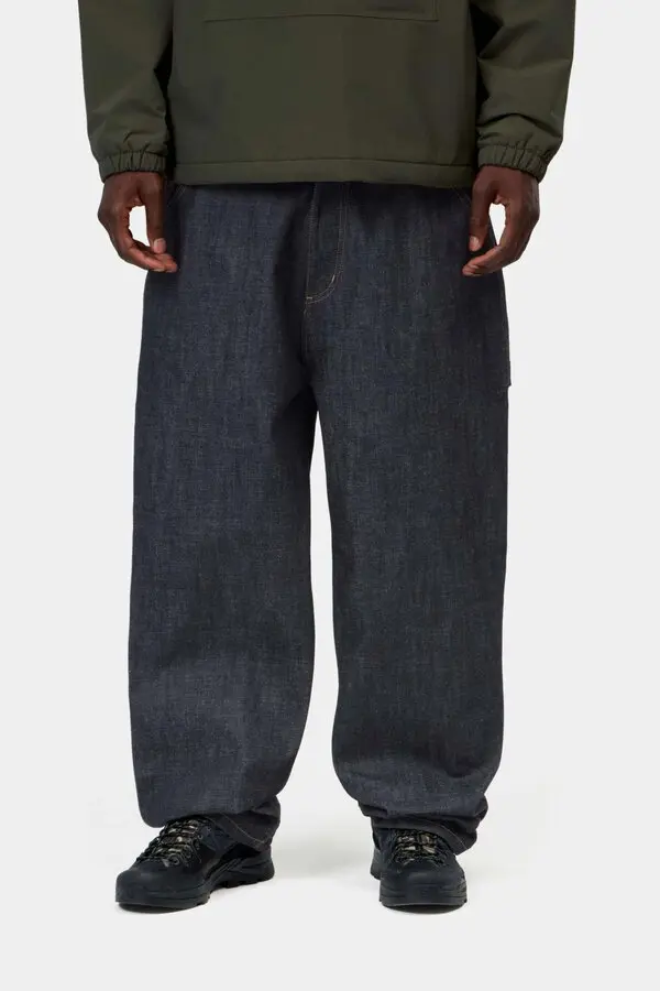 Carhartt Work In Progress Og Single Knee Pant Denim - Blue