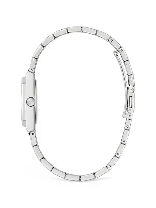 Guess Silver-tone Multi-function Watch With Swarovski Recreated™ Crystals