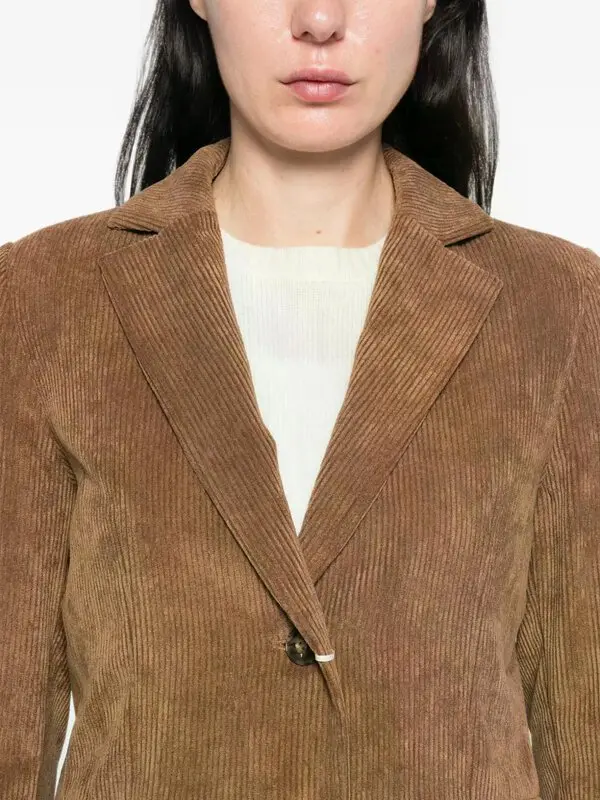 EMME Corduroy Effect Blazer