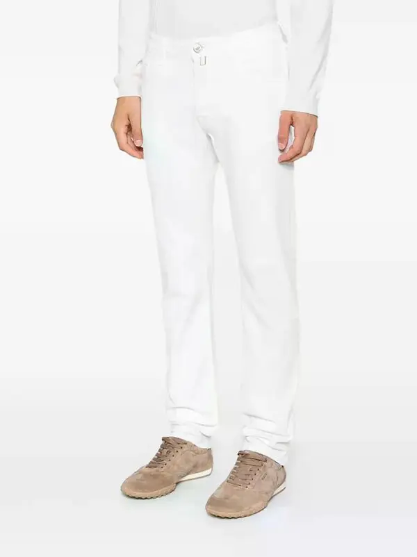 Jacob Cohen Logo-patch Straight-leg Jeans