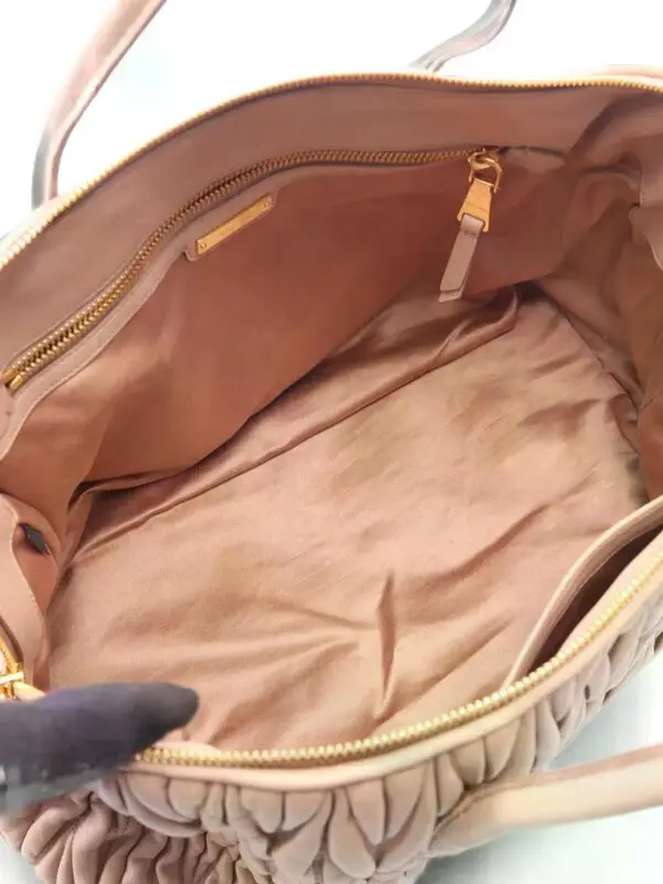 Miu Miu Matelassé Tote Bag