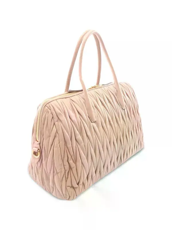 Miu Miu Matelassé Tote Bag