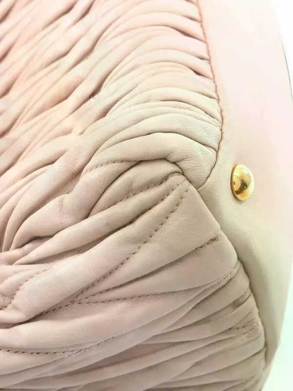 Miu Miu Matelassé Tote Bag