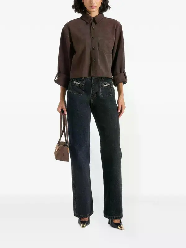 Manière De Voir Maniere De Voir Long-sleeve Shirt With Classic Collar