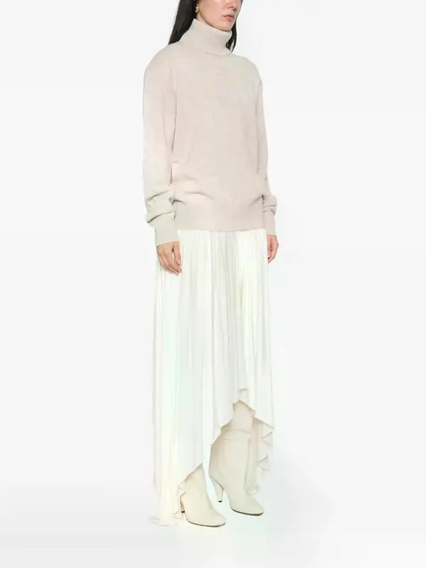 THE FRANKIE SHOP Fine Knit Roll Neck Sweater