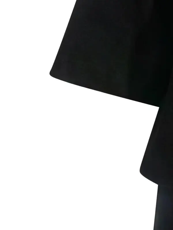 THOM KROM Layered-effect Short-sleeve Maxi Dress