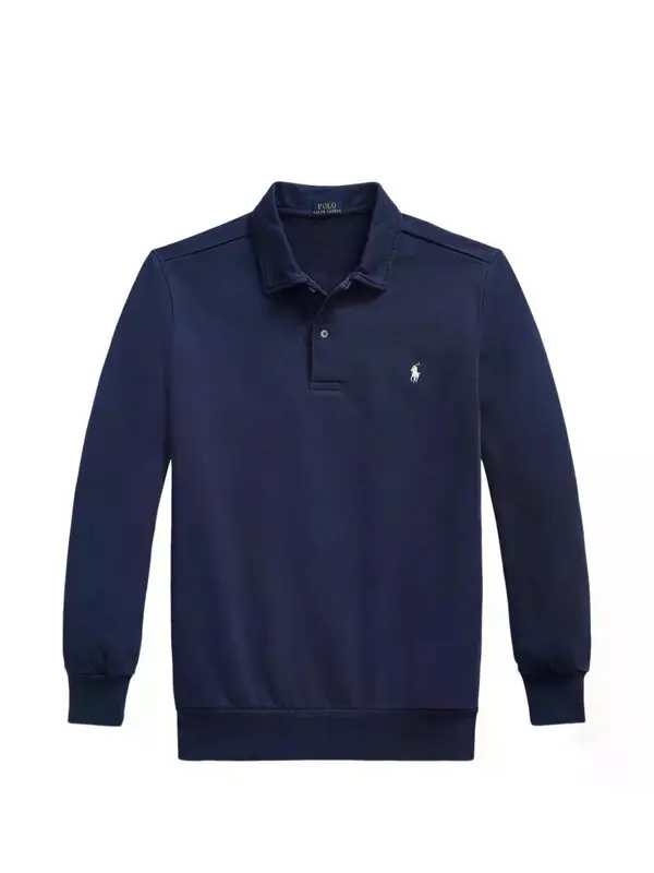 Polo Ralph Lauren Loopback Cotton Collared Sweatshirt