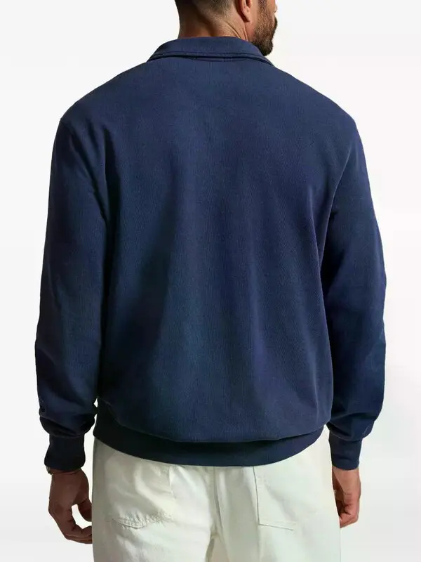 Polo Ralph Lauren Loopback Cotton Collared Sweatshirt