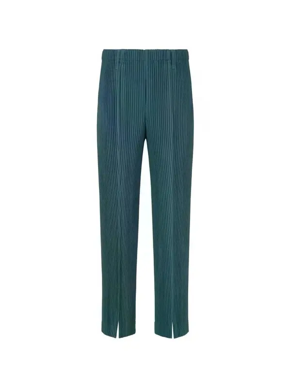 Issey Miyake Tailored Pleats Trousers - Blue