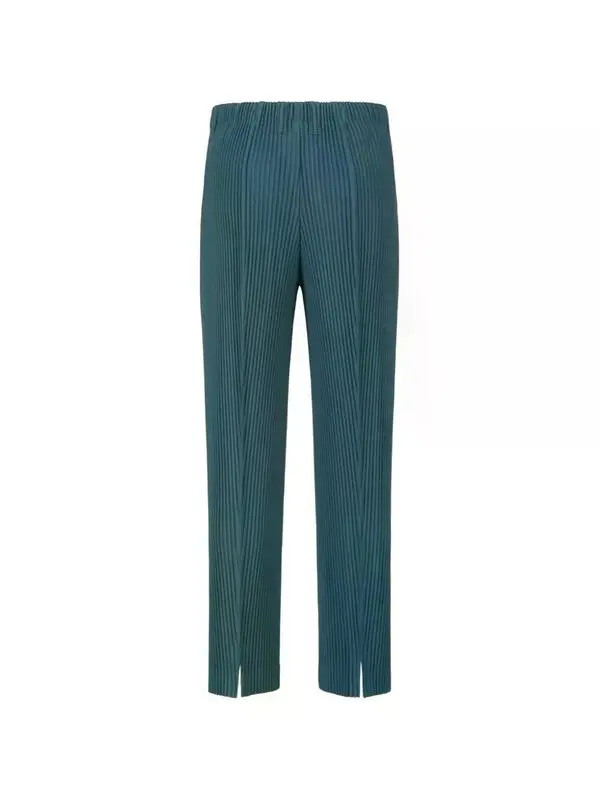 Issey Miyake Tailored Pleats Trousers - Blue